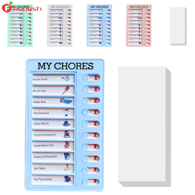 Clearance Price!! Chore Chart For Kids, Reusable To Do List Chores Checklist Task Board, Sliding ...