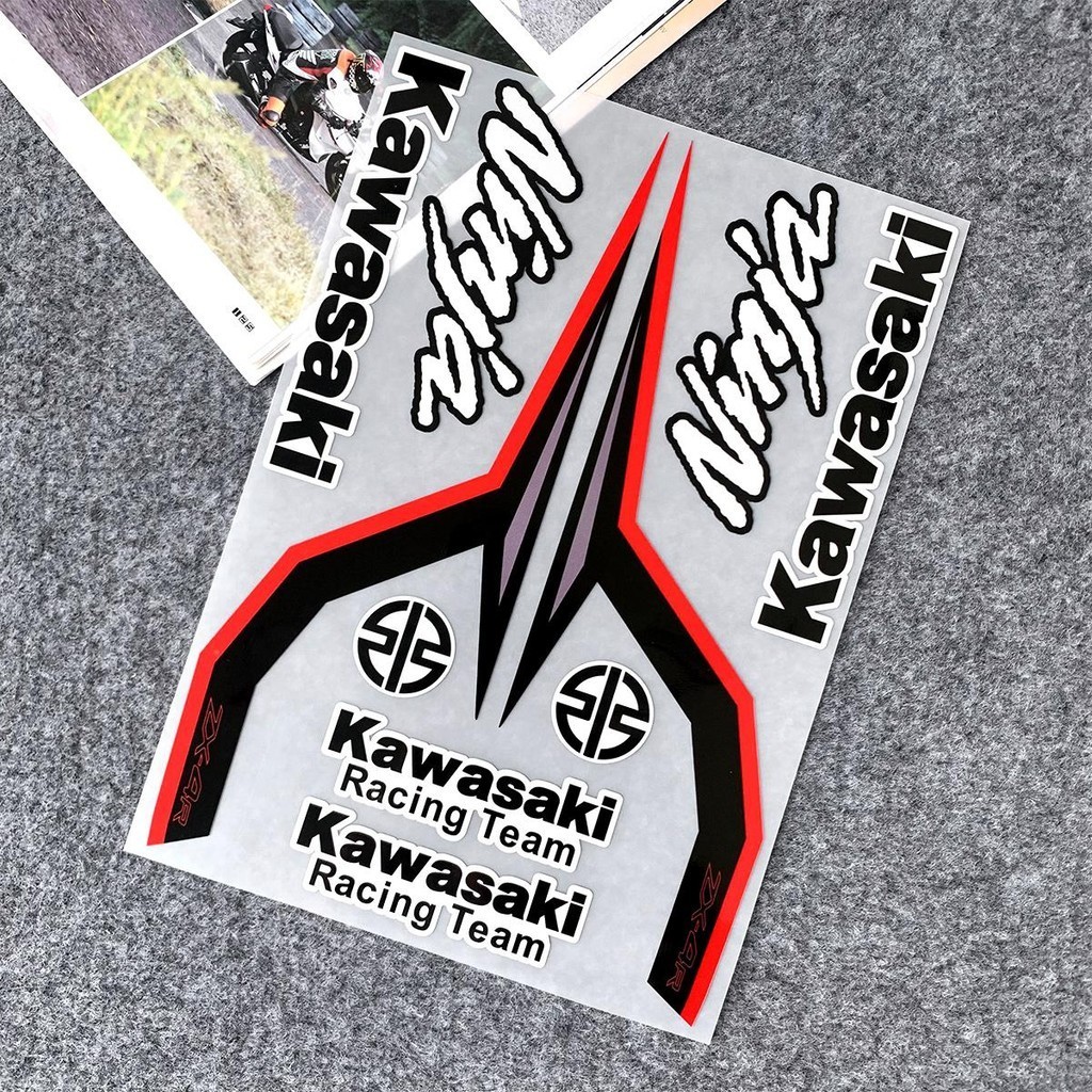 Motorcycle Reflective Stickers for Kawasaki Ninja 400 650 Z400 650 900 ...