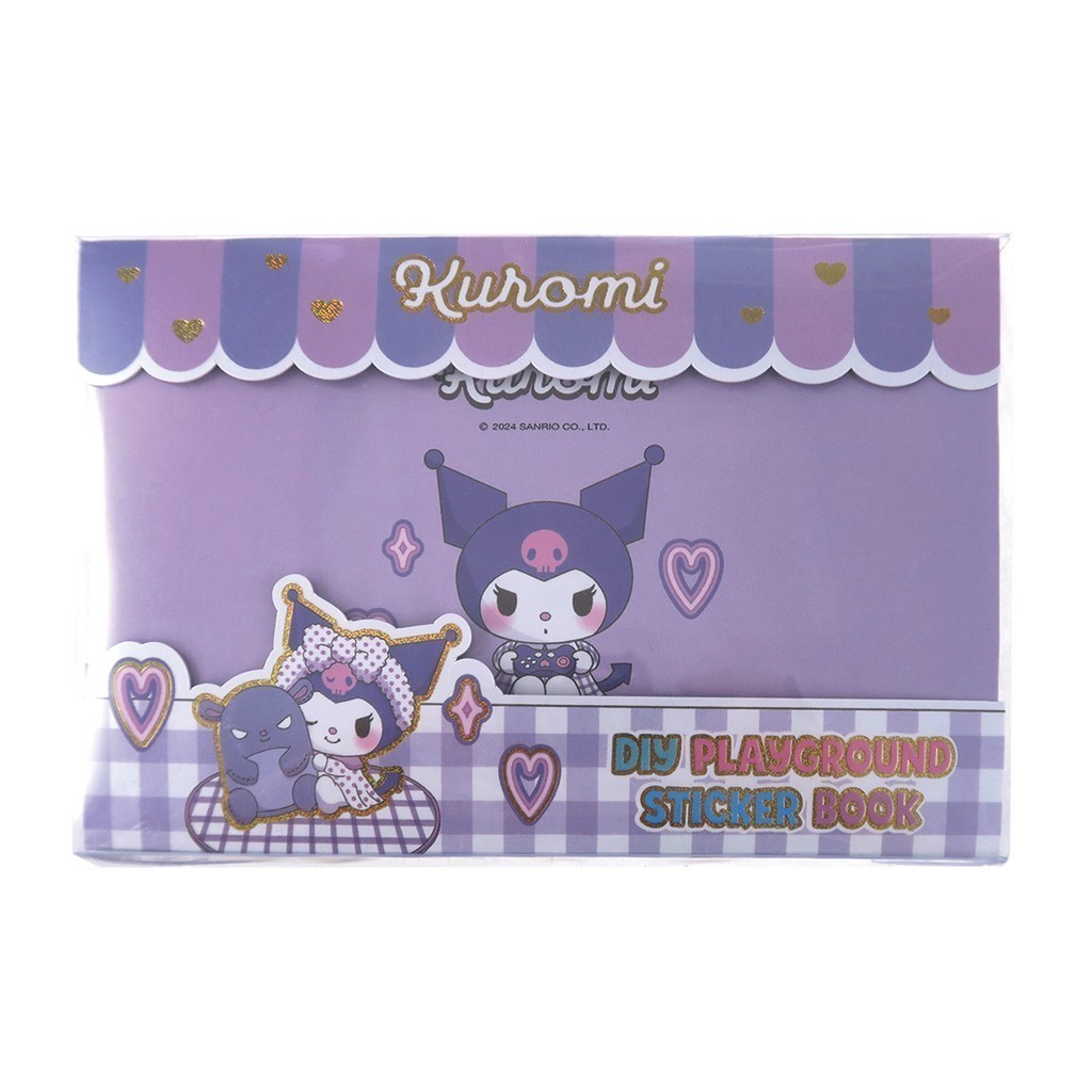 Kuromi DIY Playground Sticker Book (8469) | Shopee Malaysia