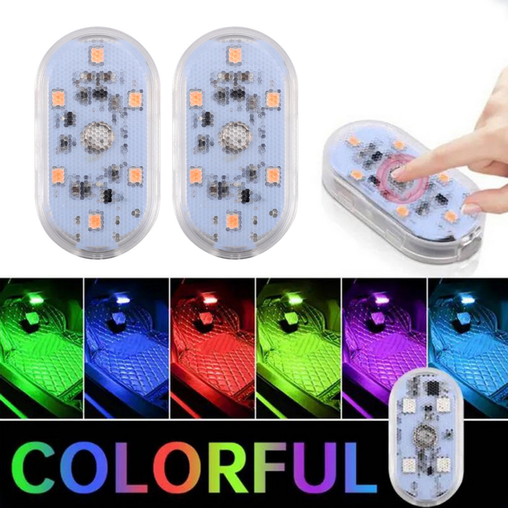 See-through Led Light Led Lights Mini Rechargeable Car Led Light Touch ...