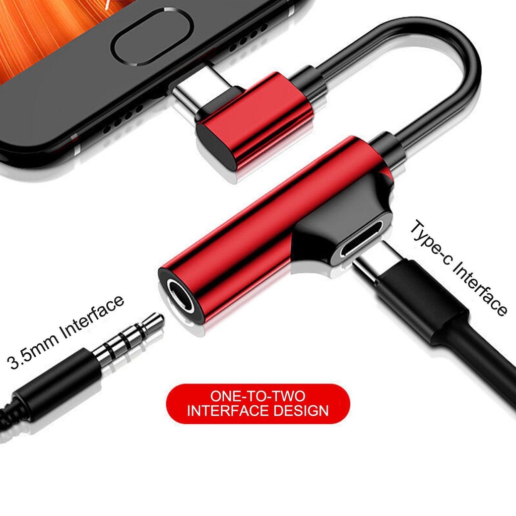 USB C To The Headphone Jack 3.5mm Headphone Jack Adapter USB C To Audio ...