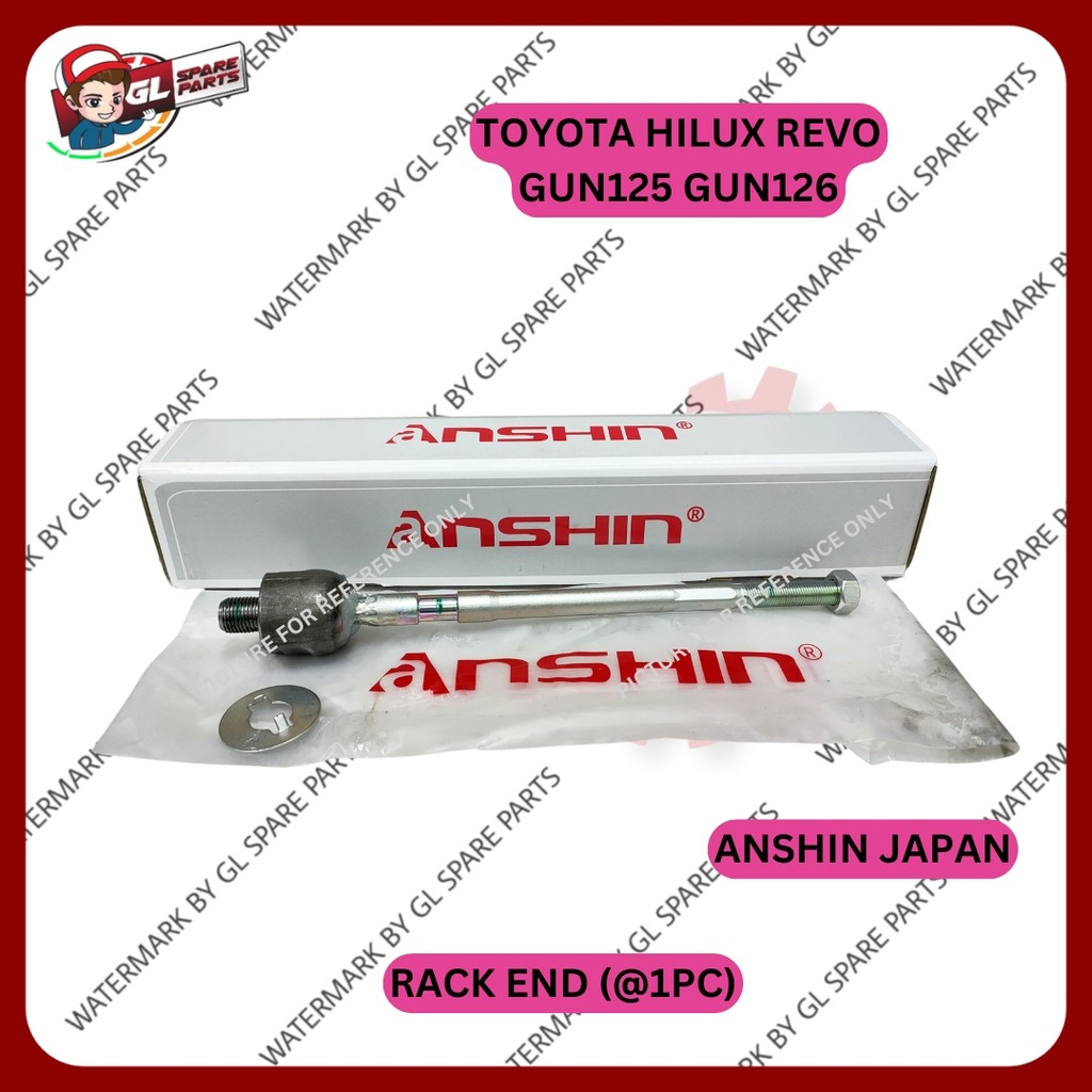 (ANSHIN JAPAN) RACK END TOYOTA HILUX REVO GUN125 GUN126 (@1PC) | Shopee ...