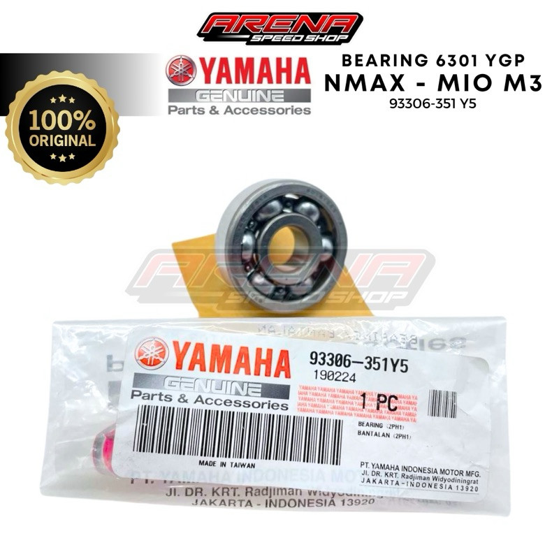 Ygp 93306-351Y5 Bearing 6301 Bering Gear Box Front Ratio Mio M3 Z Soul ...
