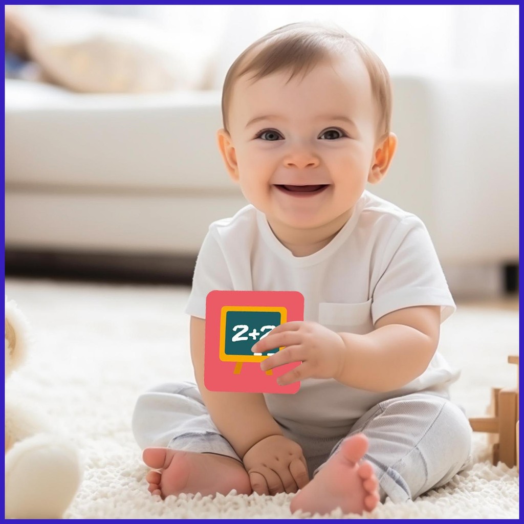 Visual Stimulation Cards High Contrast Educational Picture Cards Brain ...