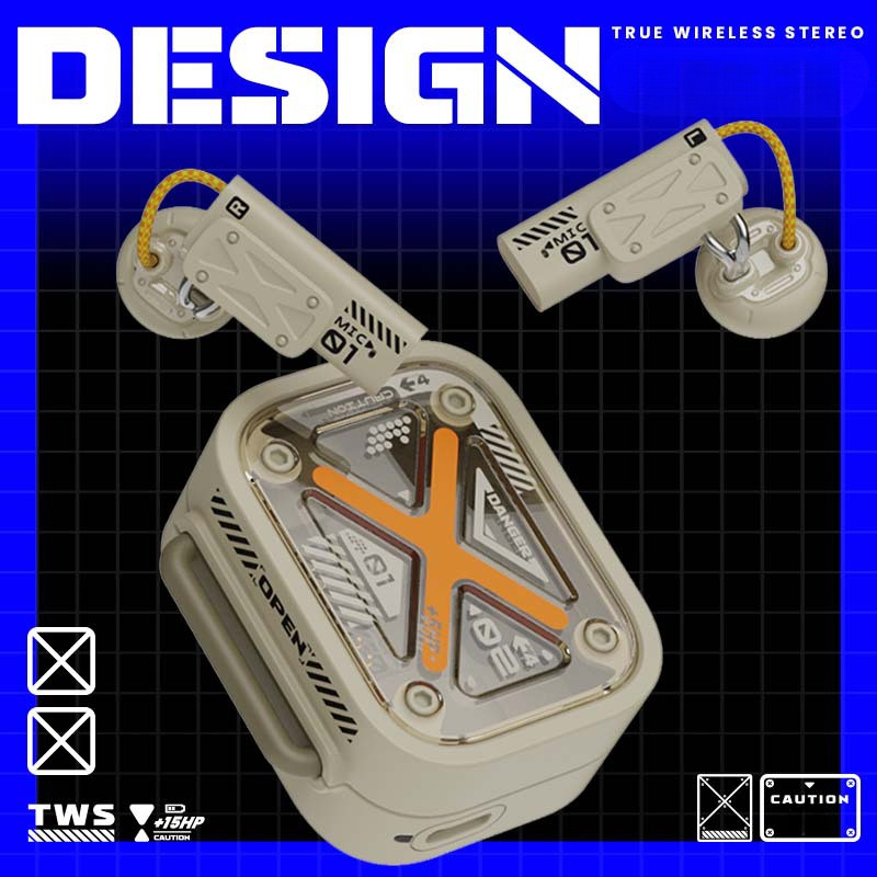X-Men TWS-A Wireless Bluetooth 5.3 Earphones HiFi Sound Quality Long ...