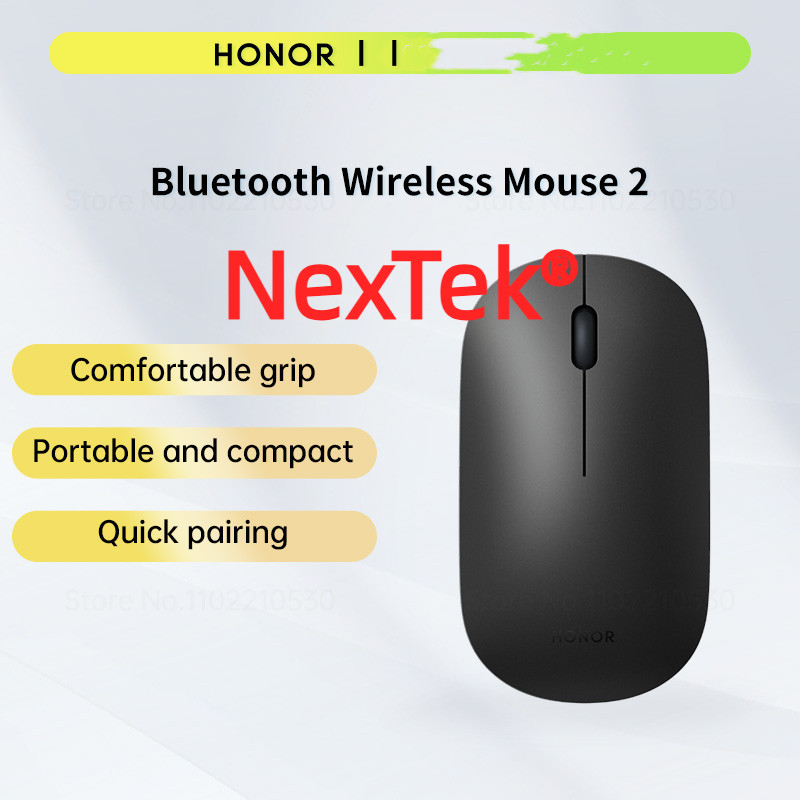 Original Honor Wireless Bluetooth Mouse 2 Lightweight Battery Mini Mute ...
