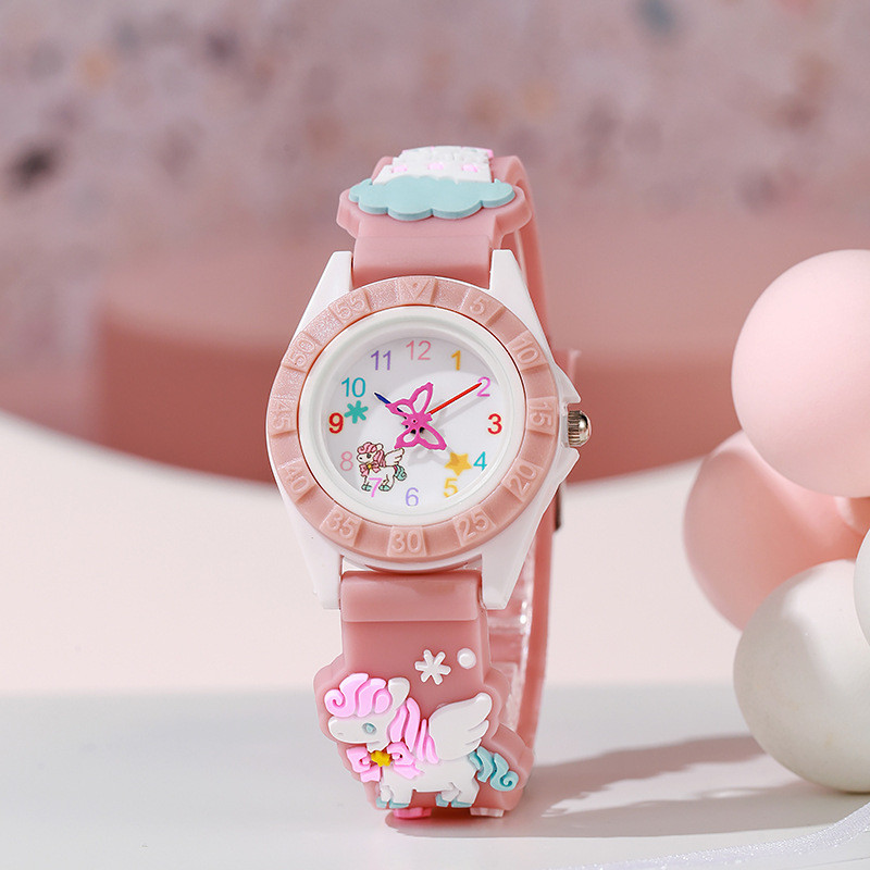 Children Watch Cute Animal Pattern Girls Quartz Watch | Shopee Malaysia