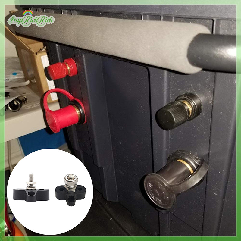 ERHK> DC 48V 150A BusBar M6/M10 Terminal Block Studs Power Distribution Terminal Stud Bus Bar ...