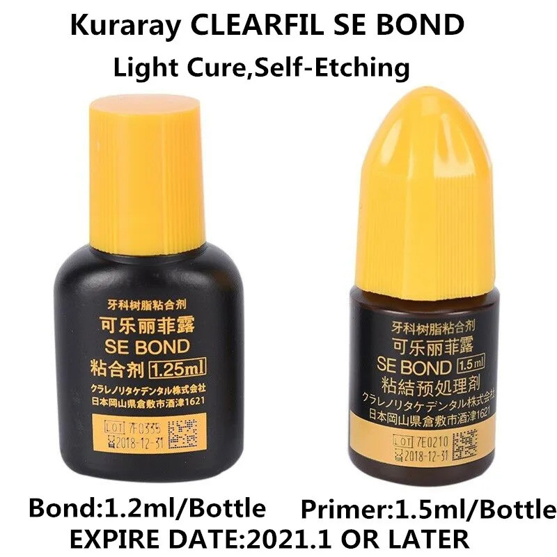 Dental Kuraray CLEARFIL SE BOND Light-curing Bonding Self-etching Acid ...