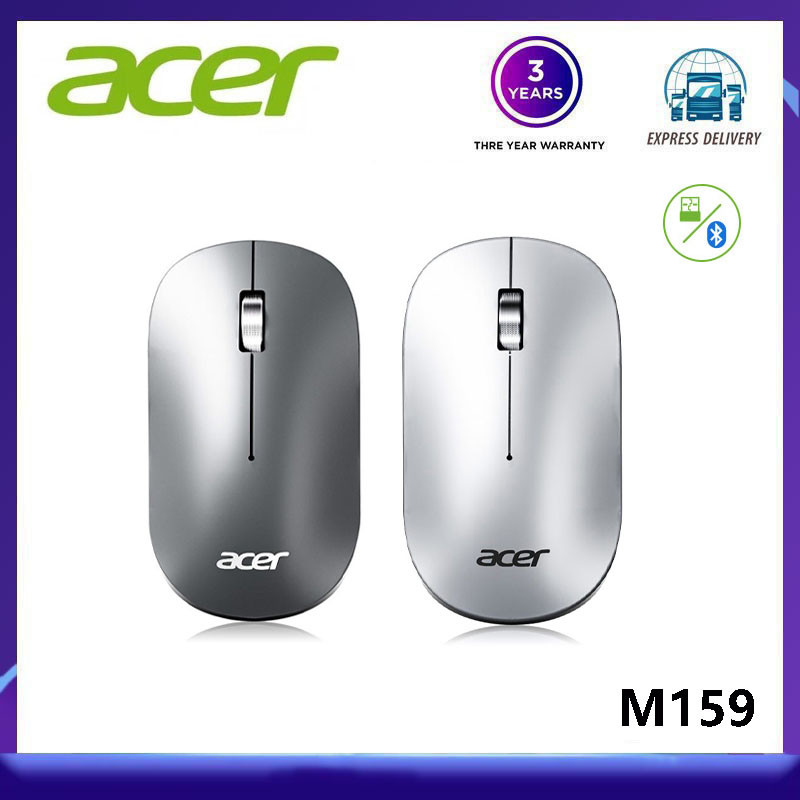 Acer M159 Wireless Mouse Bluetooth Silent rechargeable model for Apple ...