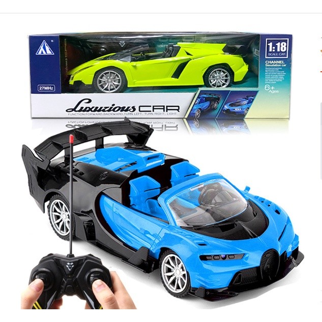 Remote Control Sport Racing Car | 1:16 Scale Model RC Toy | High-Speed ...