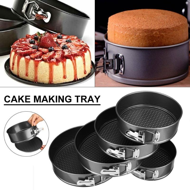 W5A5 Non-stick Cake mould cake mold Pan Round Shape Baking Mould Loose ...