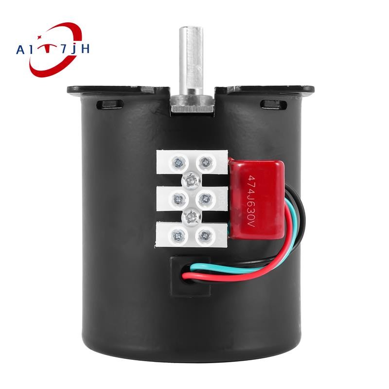 220V AC 40W Low Speed Geared Motor 70KTYZ Permanent Magnet Synchronous ...