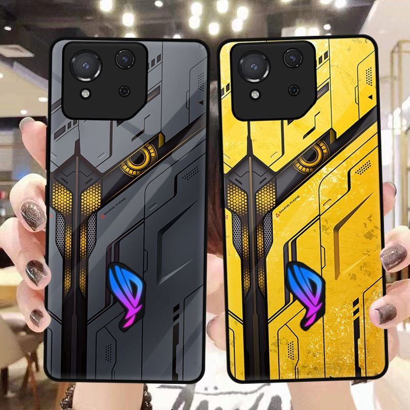 Customization ASUS Rog8 Phone Case Rog Game 8 Tempered Glass Shell Asus_ai2401 _A Drop-Proof ...