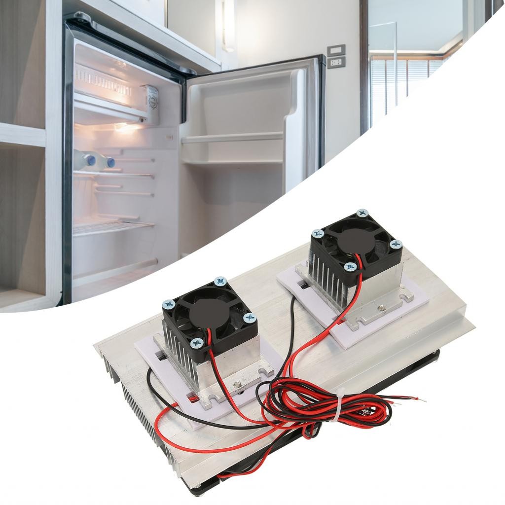 Cancanshop Thermoelectric Refrigeration System DIY Kit Aluminium Alloy ...