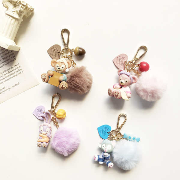 keychain mathcing couple keychain mathcing Lena Belle comel girly hati ...