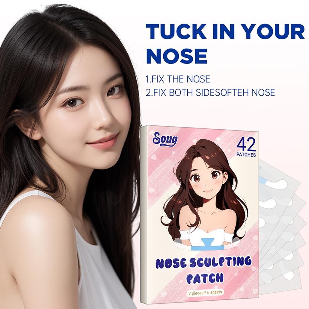 Invisible Shrinking Nose Wing Stickers Beauty Tool For Cosplay K4l0 ...