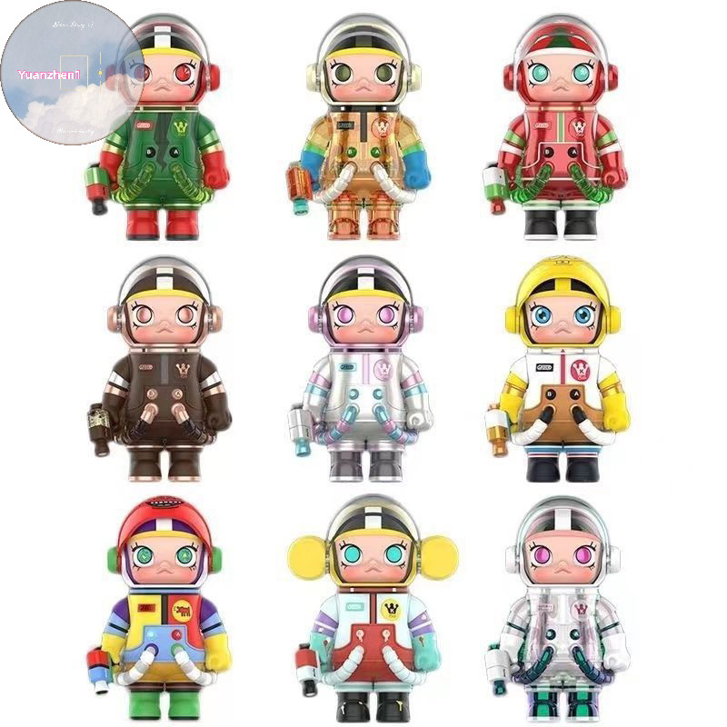 ZHEN Cute Anime Figure Desktop Ornaments POP MART MEGA COLLECTION 100% ...