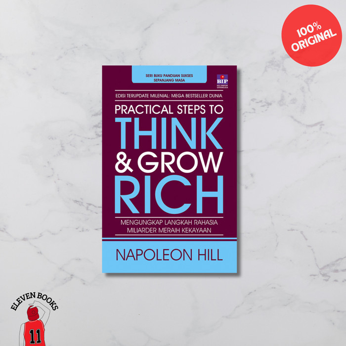 Original Practical Steps to Think and Grow Rich Book - Napoleon Hill ...