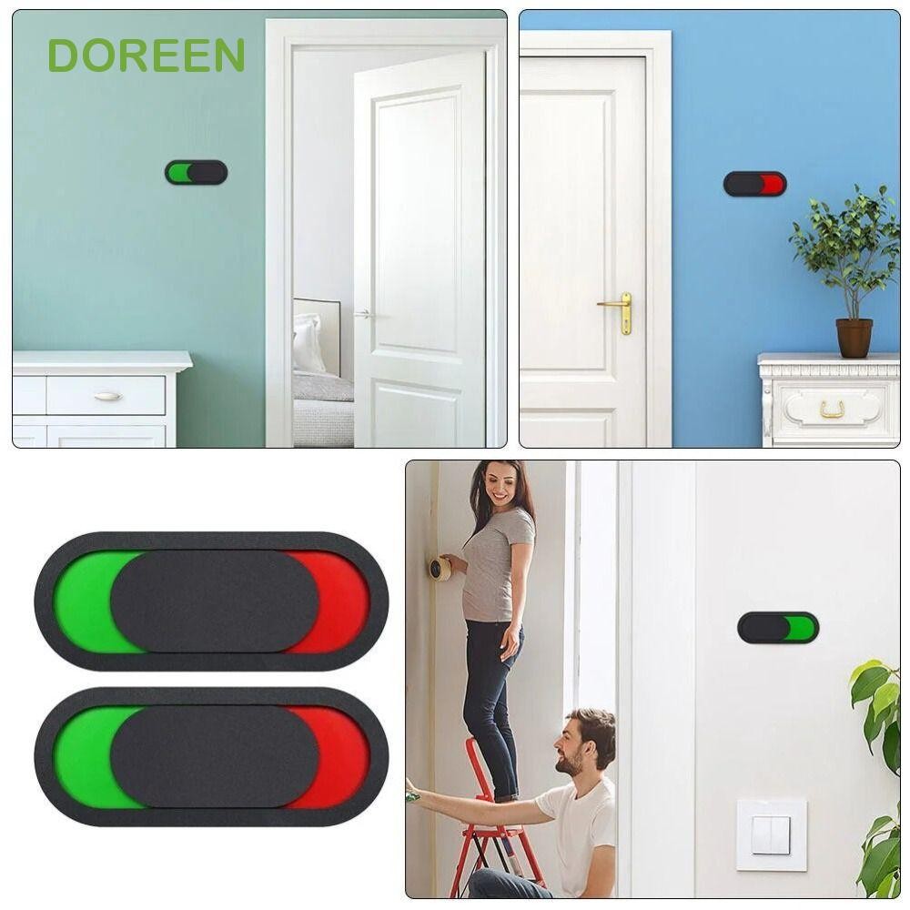 DOREEN Do Not Disturb Sign, 10*4cm Slider Open Toilet Door Vacant ...