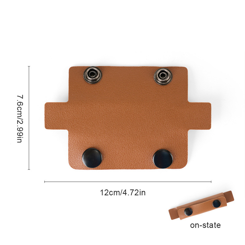 Camping Tool Storage Box Handle Wrap PU Leather Grip Protector for Y350 ...