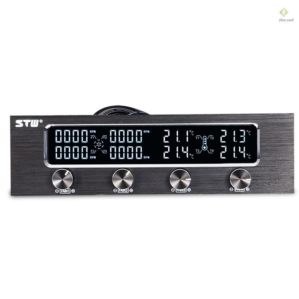 Sunshine-tipway STW Multi-Function PC CPU 4 Channel Fan Controller ...