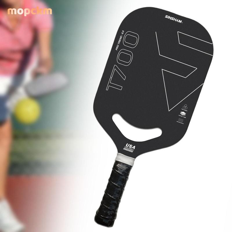 [mopckm] Carbon Fiber Pickleball Racket, Honeycomb Core, Sponge Edge ...