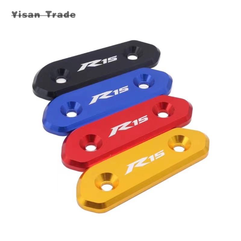 SALE!! for YAMAHA R15 V3 Motorcycle CNC Rear View Mirror Hole Cap Cover ...