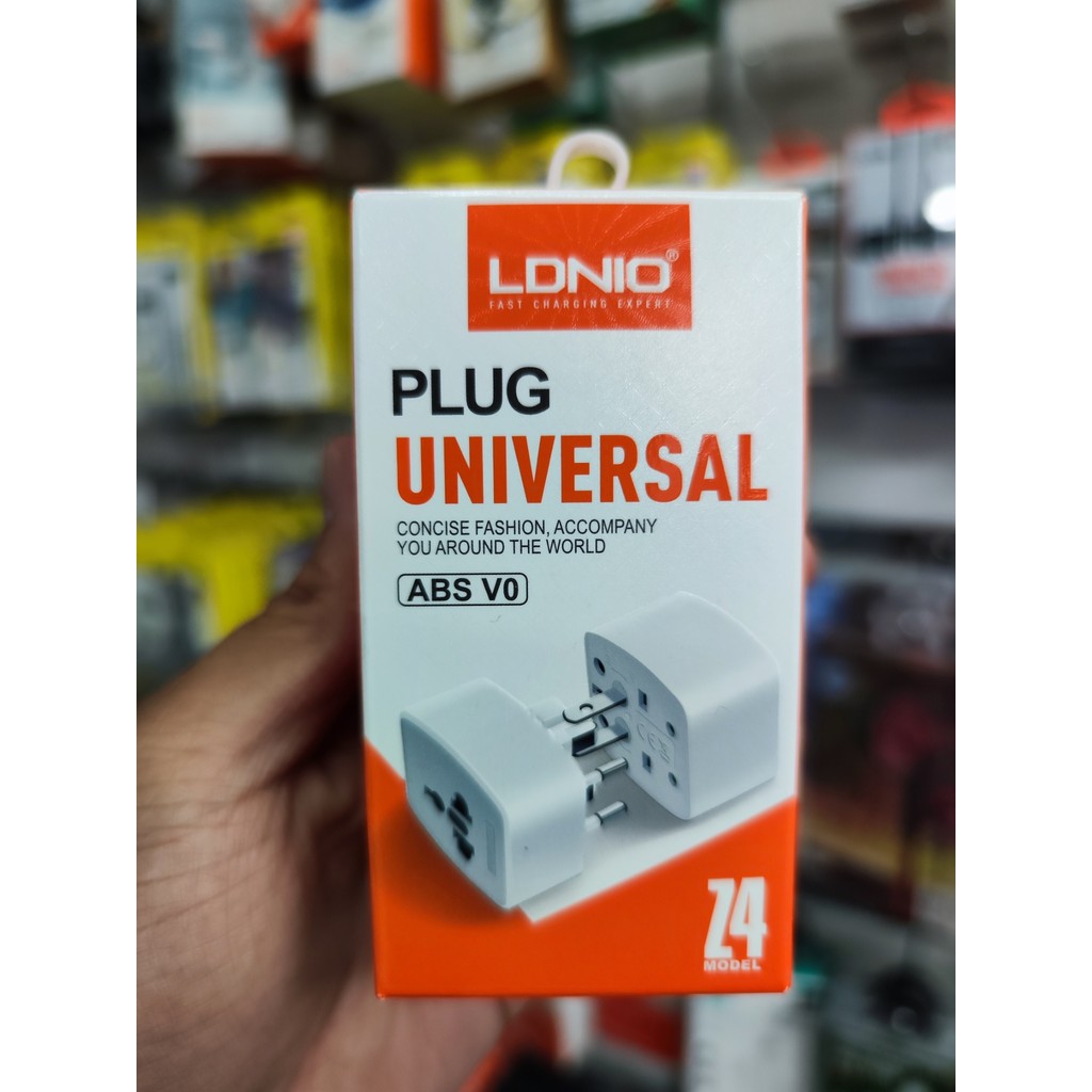 Ldnio Z4 Plug Universal Travel Adapter With UK/EU/US/AU Pin Socket ...