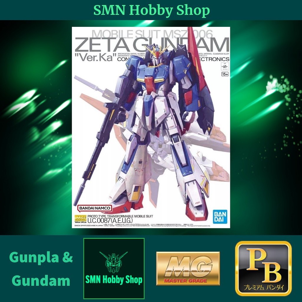 MG 1/100 MSZ-006 Zeta Gundam Ver Ka Gunpla Gundam Toys Plastic Model Kit [Mobile Suit Gundam ...