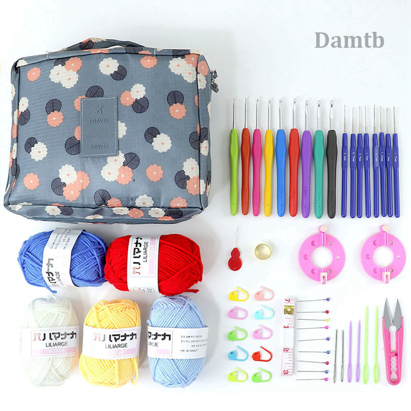 Beginner Crochet Kit For Adults Knitting Starter Kit Adults And Kids ...