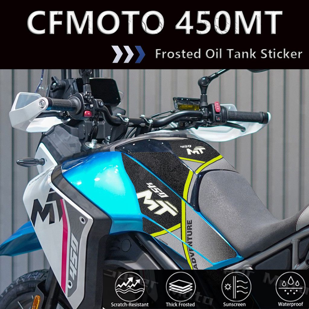 3M Frosted Motorcycle Fuel Tank Pad Side Sticker Motocross Knee Grip ...