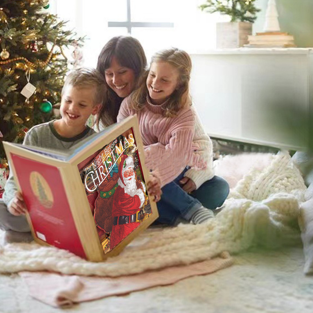 Christmas Eve Pop-up Storybook with Narration Interactive Christmas Pop ...
