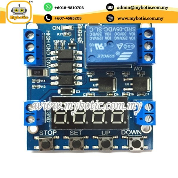 XY-J05 Trigger Timer Delay, Voltage Detection Module | Shopee Malaysia
