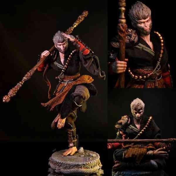 Black Myth Goku Action Figure gk Game Anime Monkey King Hand made ...