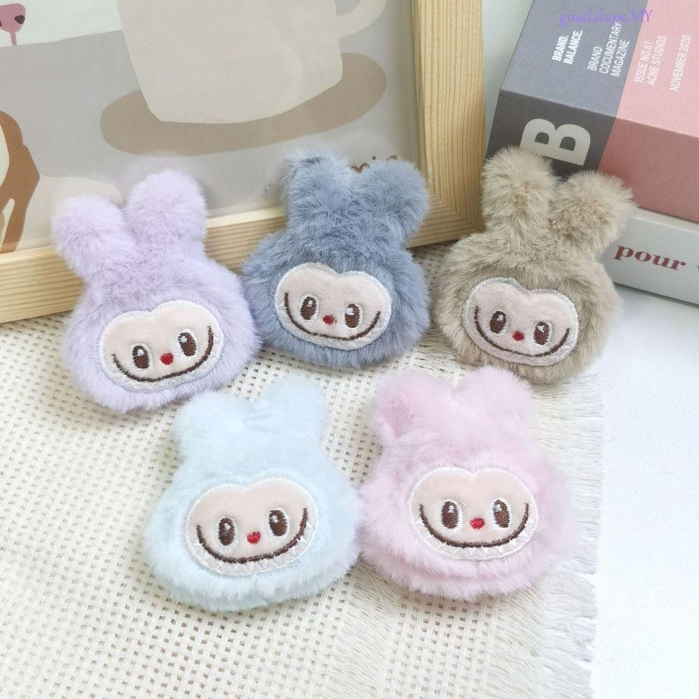 GUADALUPE Labubu Time Pin, Labubu Time To Chill Soft Plush Labubu Badge ...