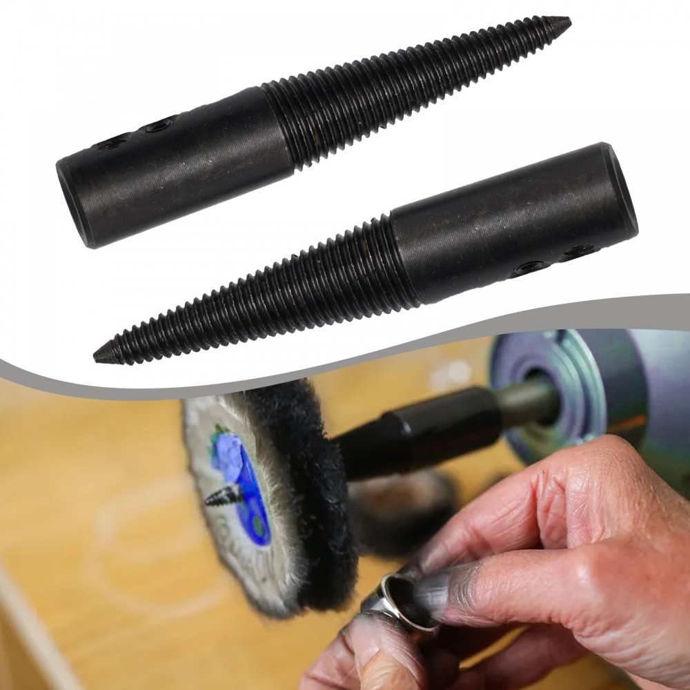 Polishing Spindle A Pair Taper Left Right 8mm Shaft Grinder adapter ...