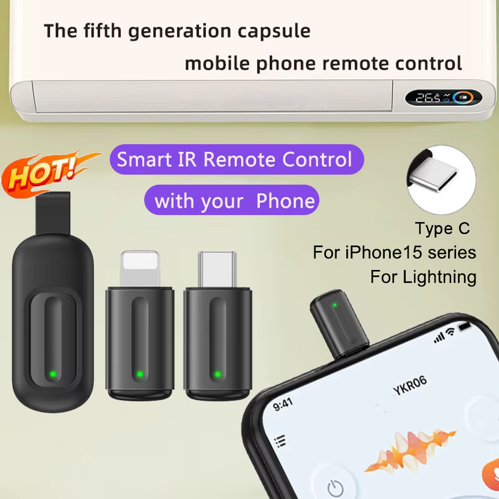 Capsule Smart Infrared Remote Control Mobile Phone Upgraded Infrared ...