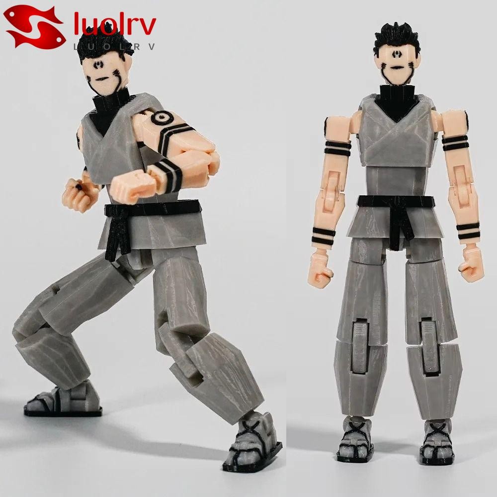 LUOLRV Gojo Satoru Toy Model, Multi-Jointed Shapeshift PETG Jujutsu ...