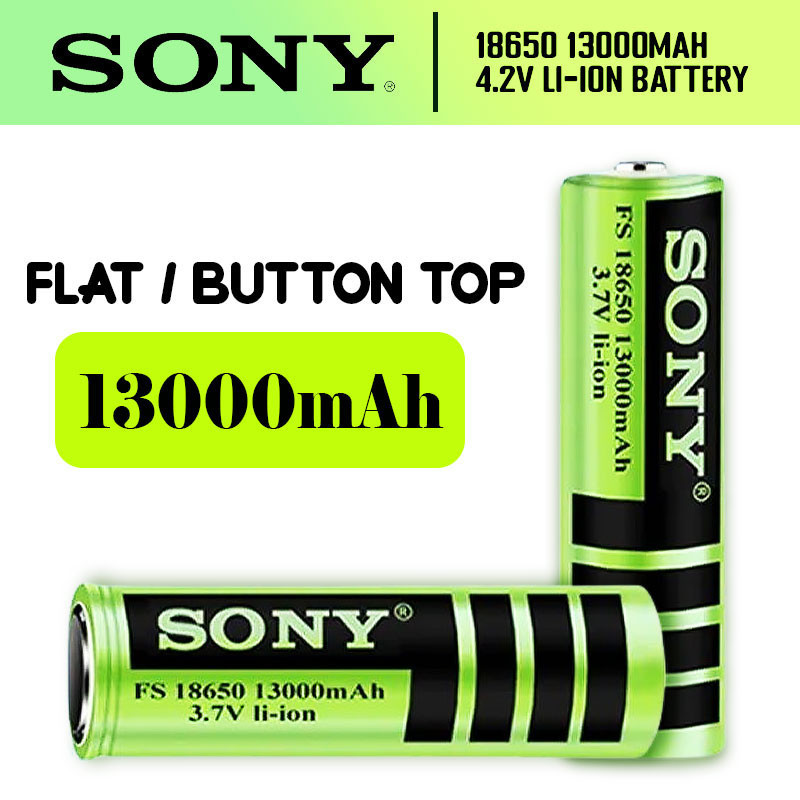 Rechargeable Battery SONY 18650 FS Batteries Li-ion Rechargeable ...