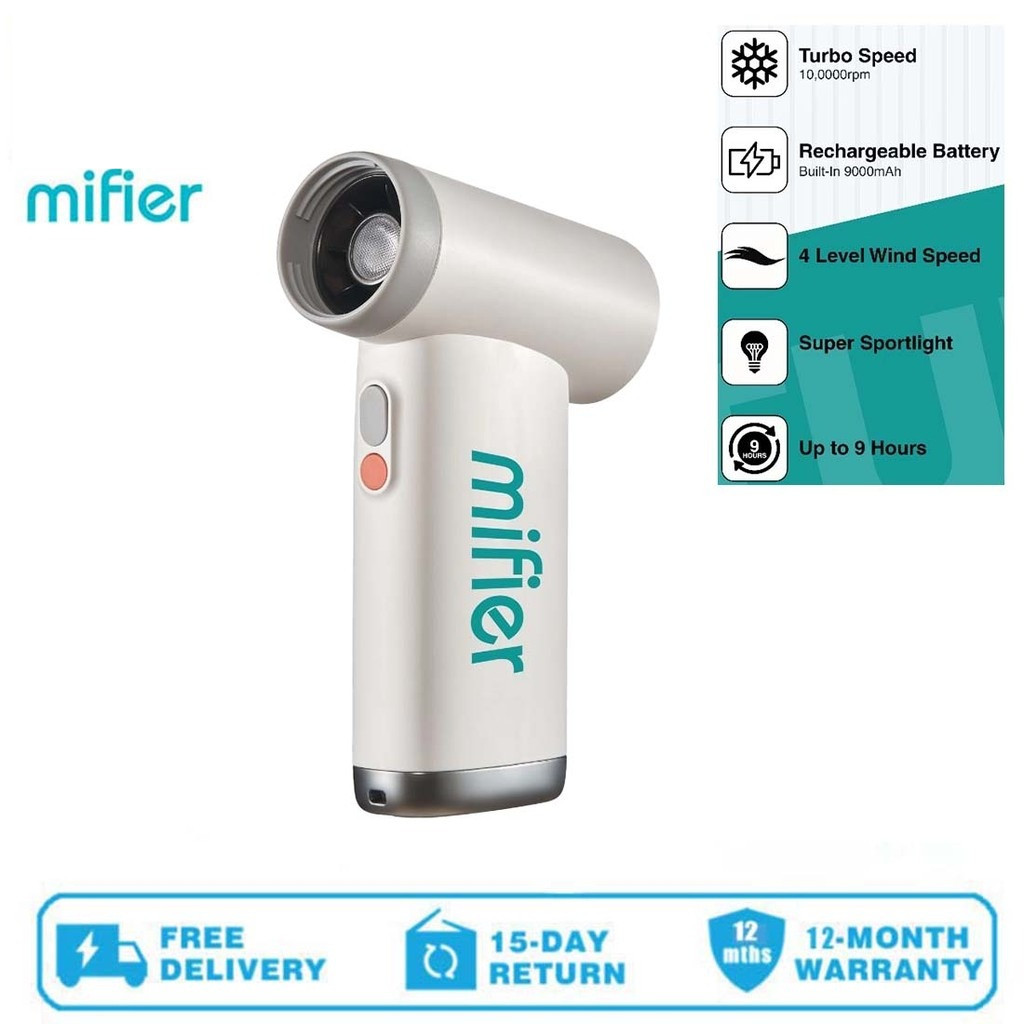 Mifier MF700 Ultra Turbo Mini Jet Fan Violent 4500mAh 10000 rpm ...