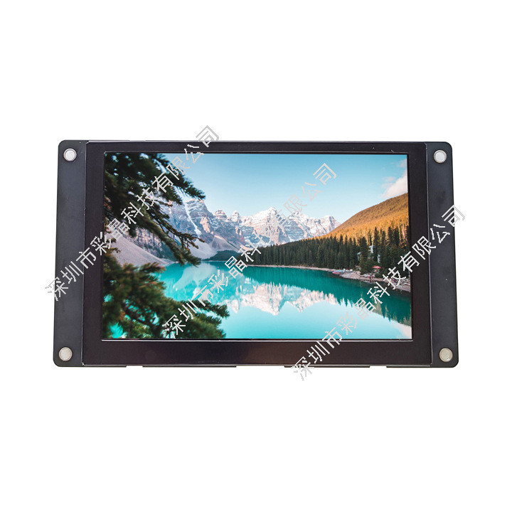Skrin bersiri TTL 5 inci, skrin LCD berwarna-warni TFT, skrin bersiri ...