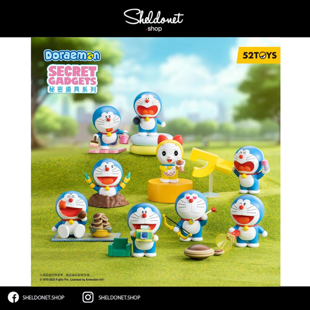 52TOYS: Doraemon - Magic Gadget Series (8+1) | Shopee Malaysia