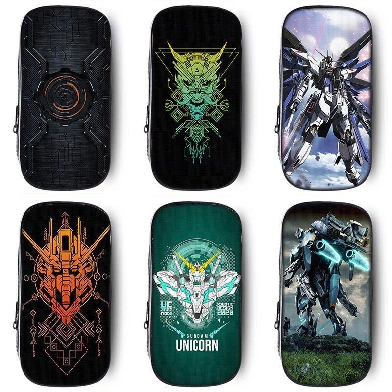 Transformers Gundam DIY Pencil Case, Cool Boys Stationery Box Three ...