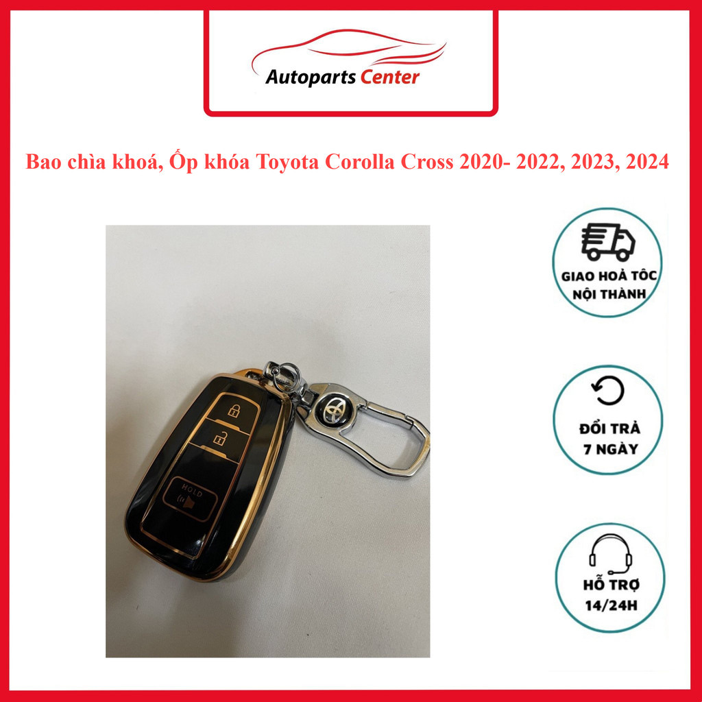 Key Cover, Toyota Corolla Cross Key Cover 2020-2022, 2023, 2024, Altis ...