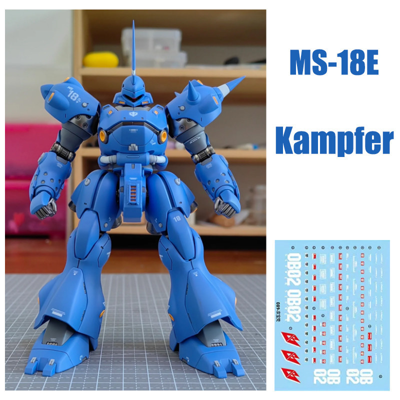 In Stock MS-18E Gundam Kampfer Assembly Model | Shopee Malaysia