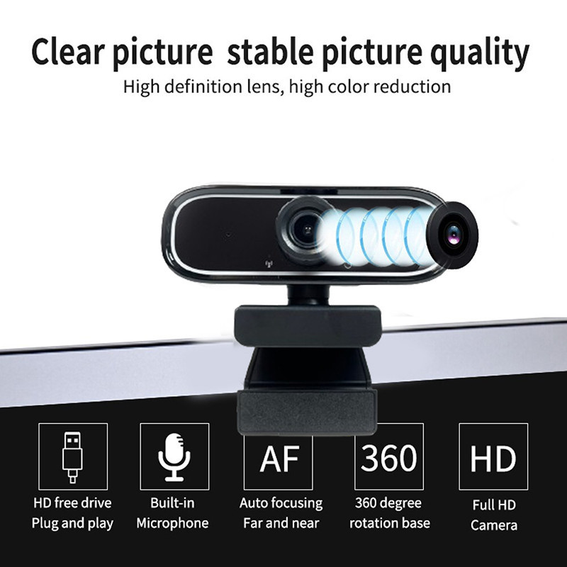 [SSPS] USB Webcam 1080P Webcam 4k Video Conference Web Camera USB Web ...