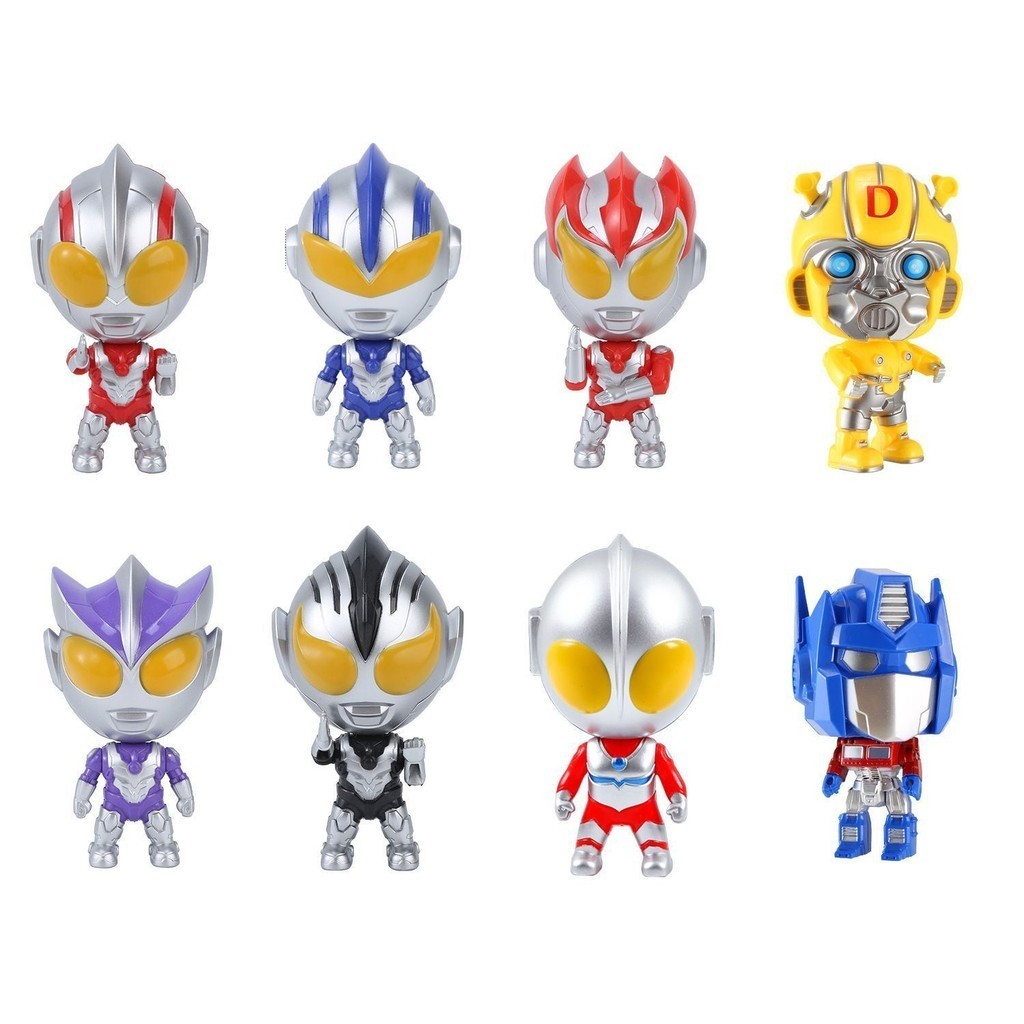 Transformers Toys Ultraman Children's Toys Capsule Toys Transformers Q ...