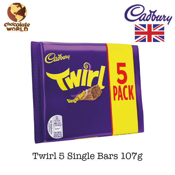 Cadbury UK Twirl 5 Bars 107g | Shopee Malaysia