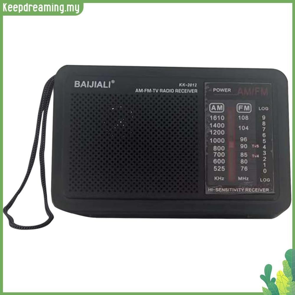 keepdreaming S# Mini AM/FM Radio Dual Band Multifunctional Radio ...